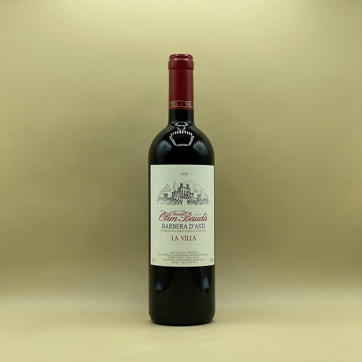 Tenuta Olim Bauda, La Villa Barbera d'Asti, 2020 – In Wines We Trust