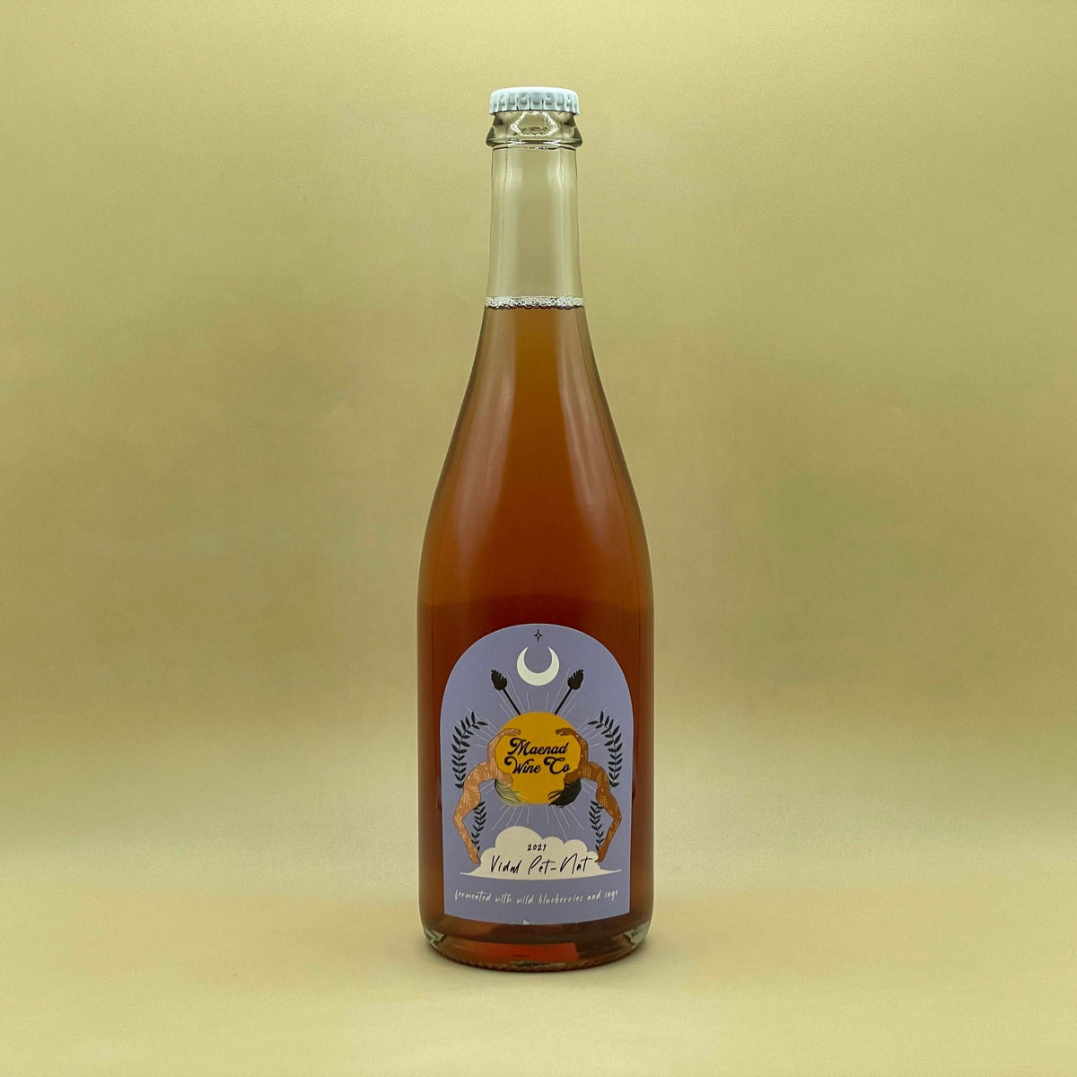 Maenad Wine Co., Vidal Pet-Nat With Wild Blueberries And Sage, 2021 ...